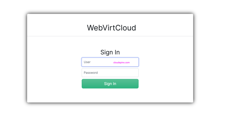 Manage KVM on Ubuntu 24.04 using WebVirtCloud - CloudSpinx