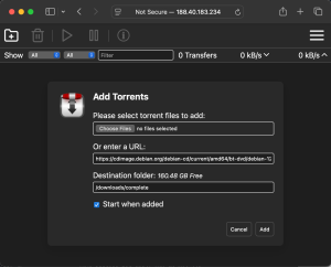 How To Run Transmission Torrent Web Client in Docker - CloudSpinx