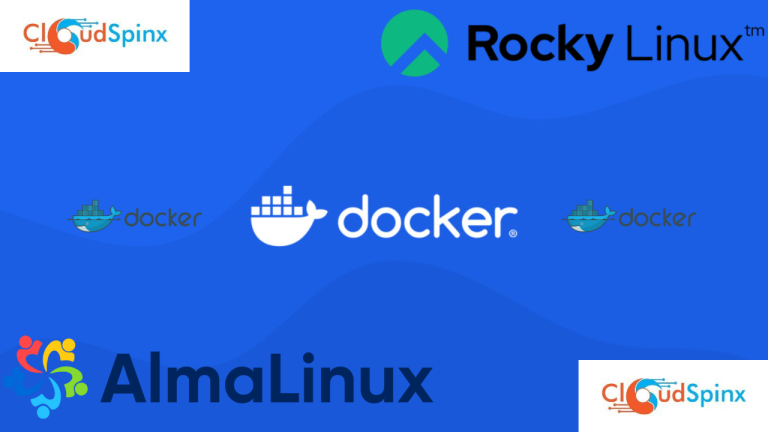 Installation of Docker on Rocky Linux 8 / AlmaLinux 8 - CloudSpinx