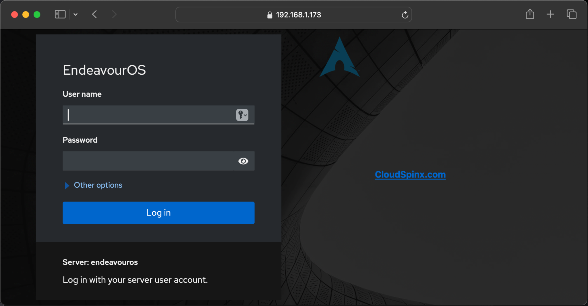 Install KVM with Cockpit on Arch / Manjaro / EndeavourOS - CloudSpinx