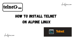 How To Install Telnet on Alpine Linux - CloudSpinx