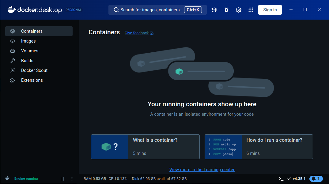 Install and Use Docker Desktop on Arch Linux - CloudSpinx