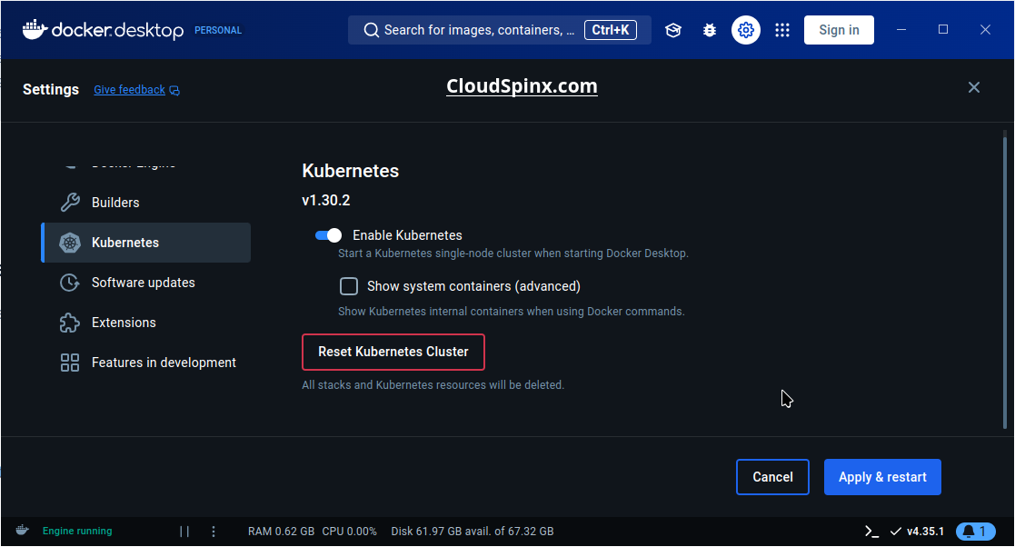 Install and Use Docker Desktop on Arch Linux - CloudSpinx