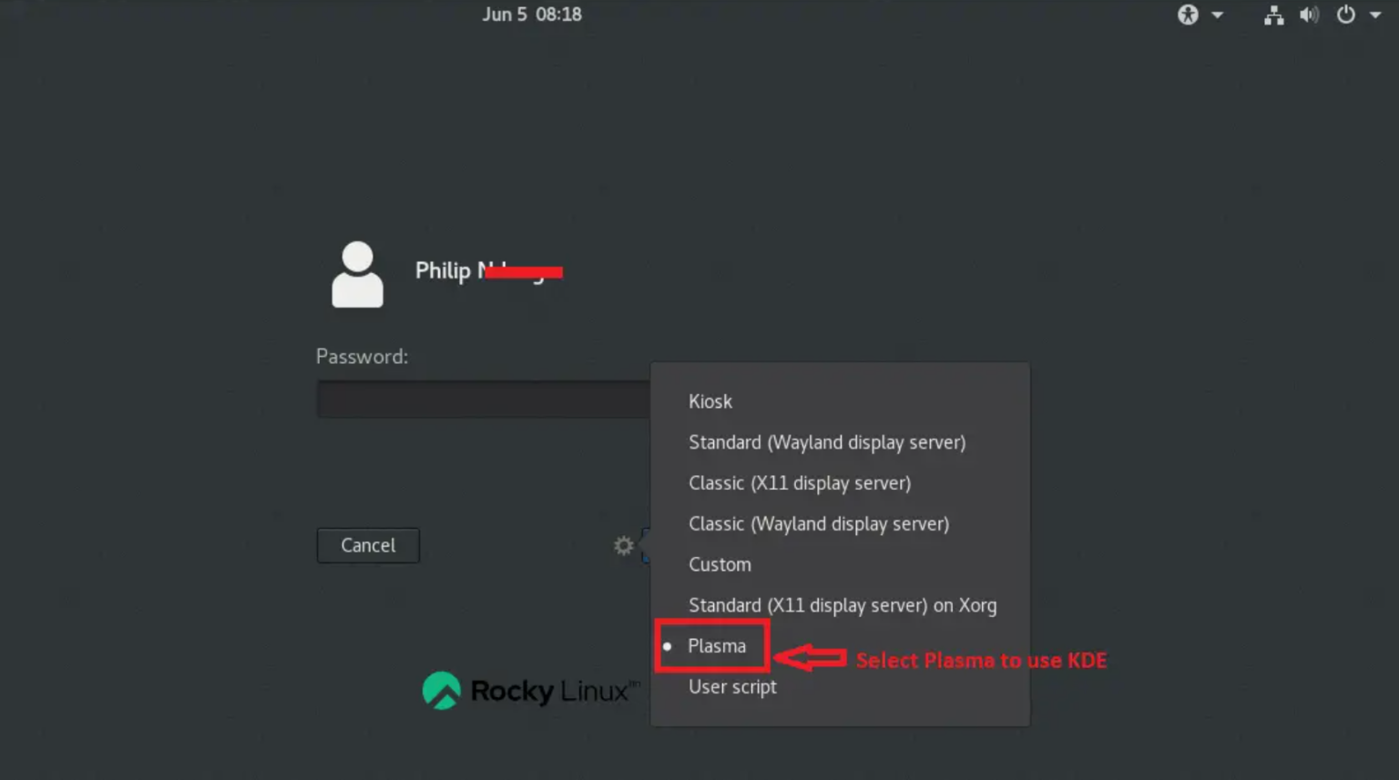 Install KDE Desktop on Rocky Linux 8 / AlmaLinux 8 - CloudSpinx