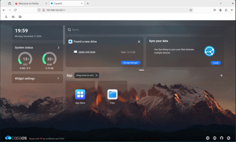 How To Setup Personal Cloud using CasaOS on Debian 12 - CloudSpinx