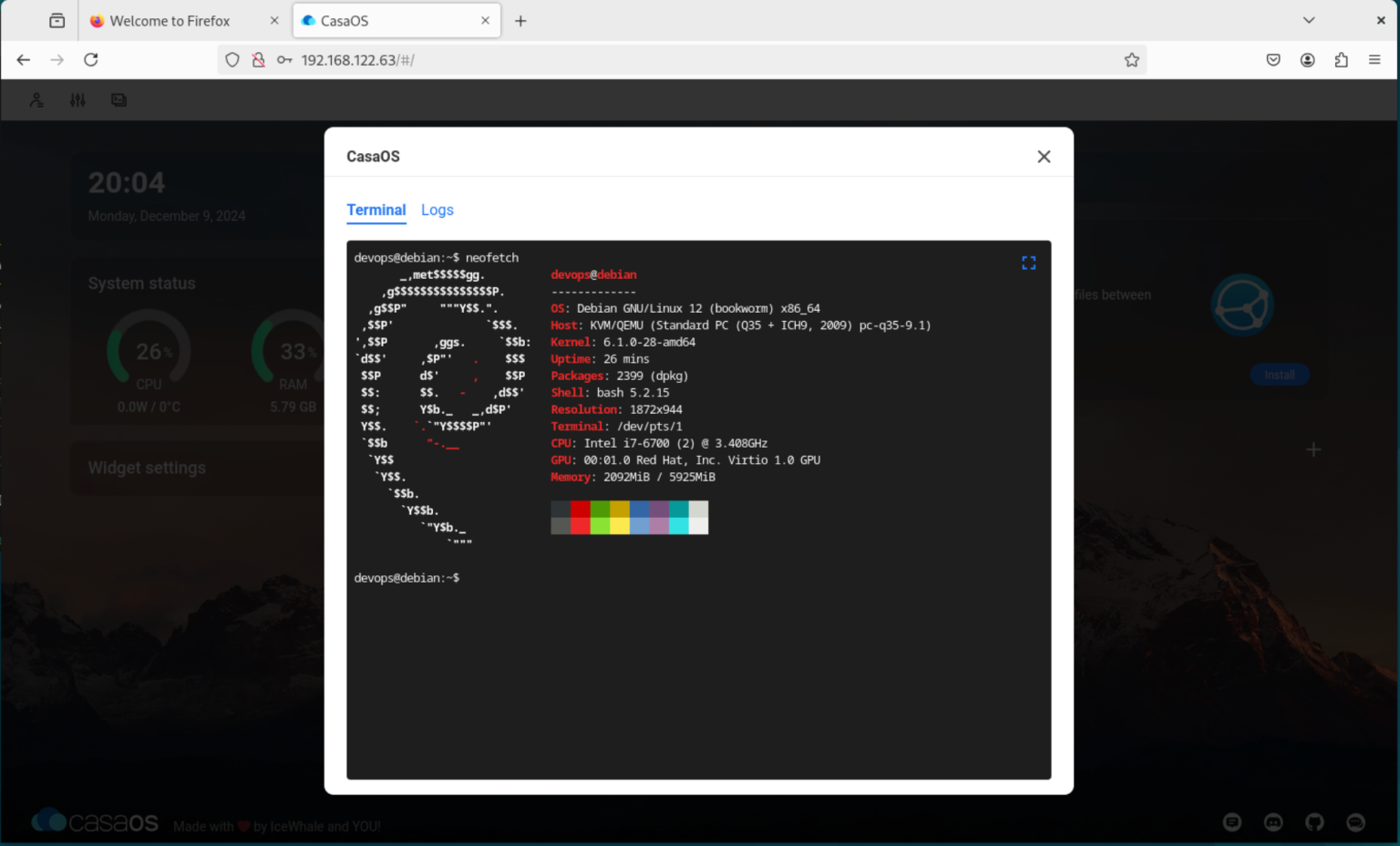 How To Setup Personal Cloud using CasaOS on Debian 12 - CloudSpinx