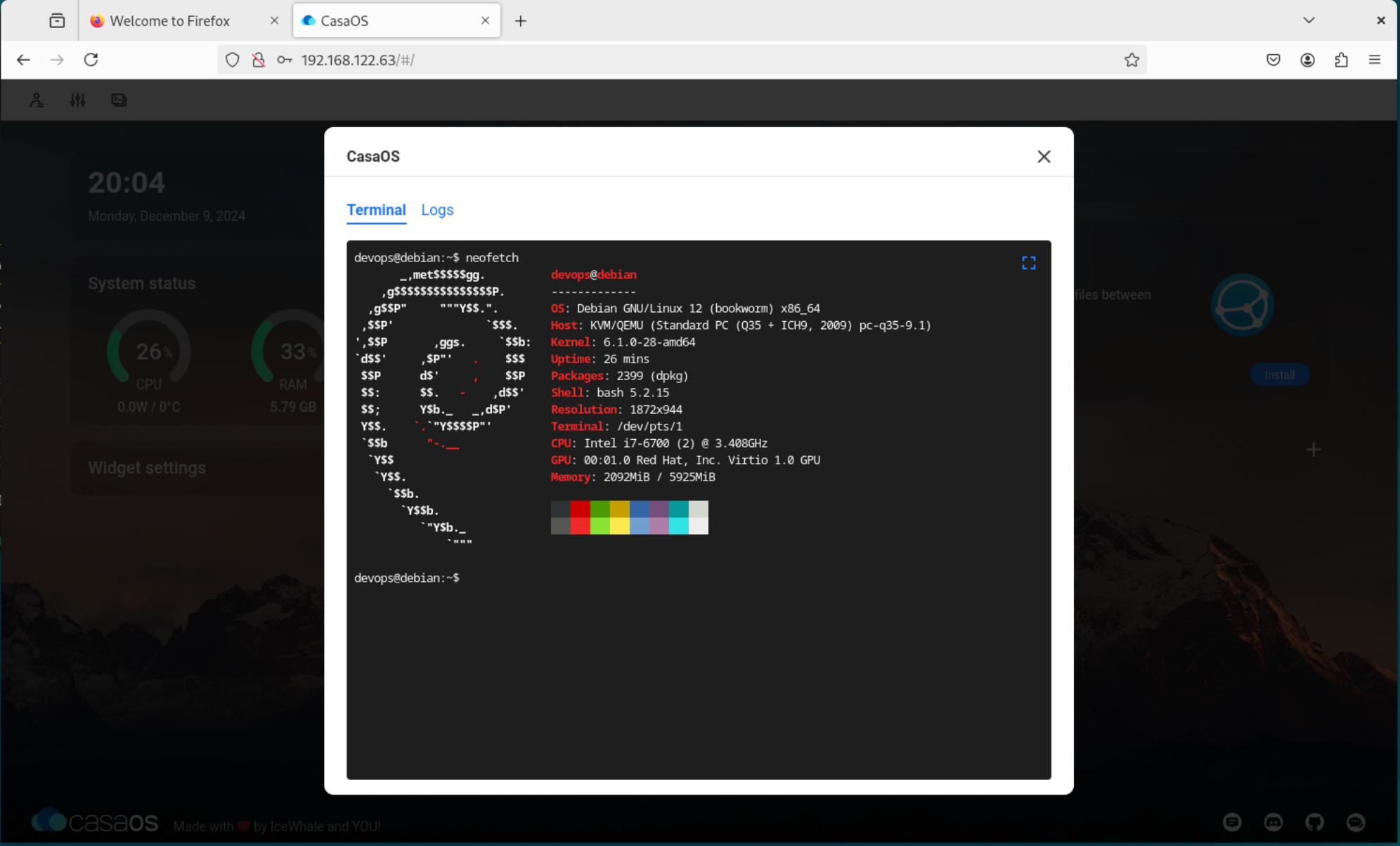 How To Setup Personal Cloud using CasaOS on Debian 12 - CloudSpinx
