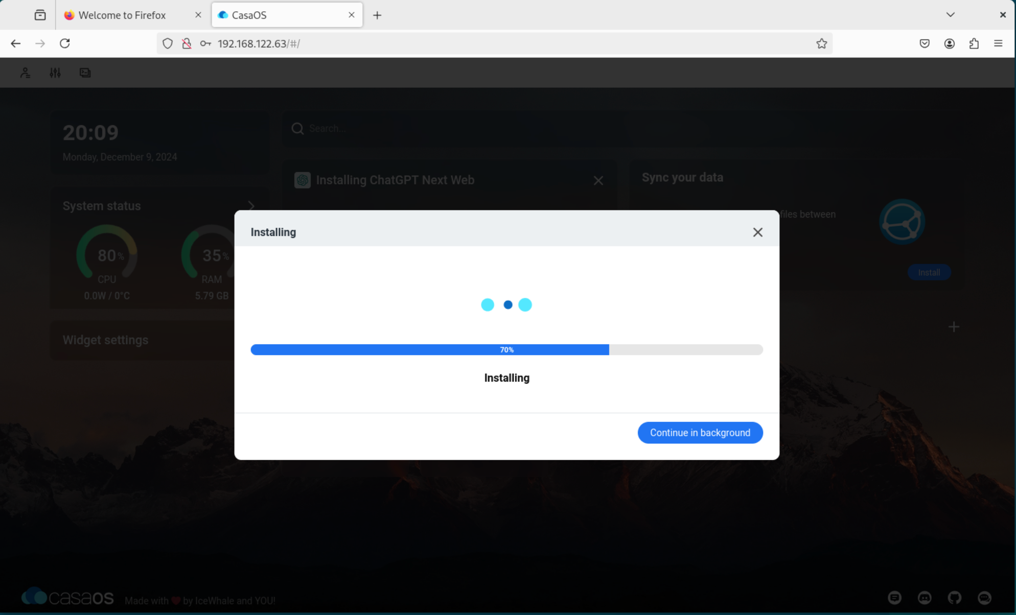 How To Setup Personal Cloud using CasaOS on Debian 12 - CloudSpinx