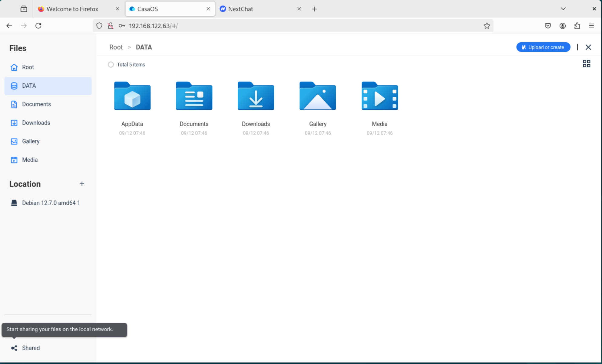 How To Setup Personal Cloud using CasaOS on Debian 12 - CloudSpinx