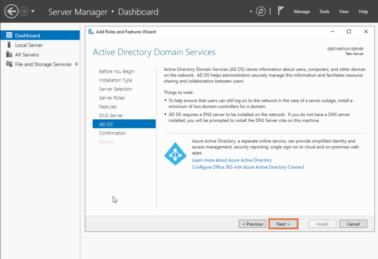 Complete Guide to Installing Active Directory Services on Windows Server 2022/2025 - CloudSpinx