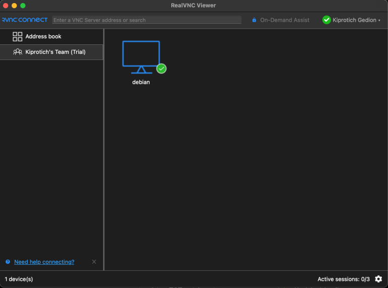 Configure RealVNC Server and Client on Debian 12/11/10 - CloudSpinx
