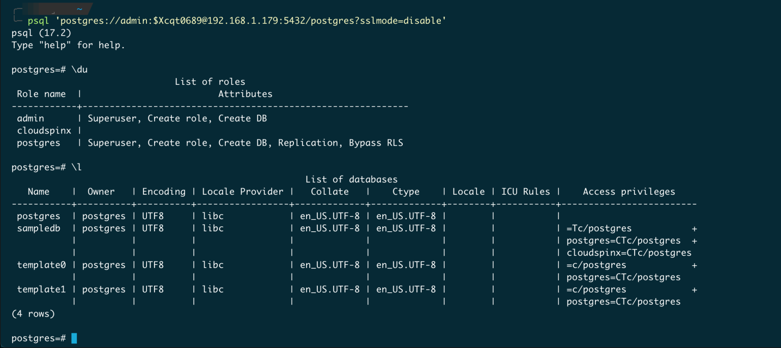 How To Install PostgreSQL 17 on Ubuntu 24.04 / 22.04 - CloudSpinx
