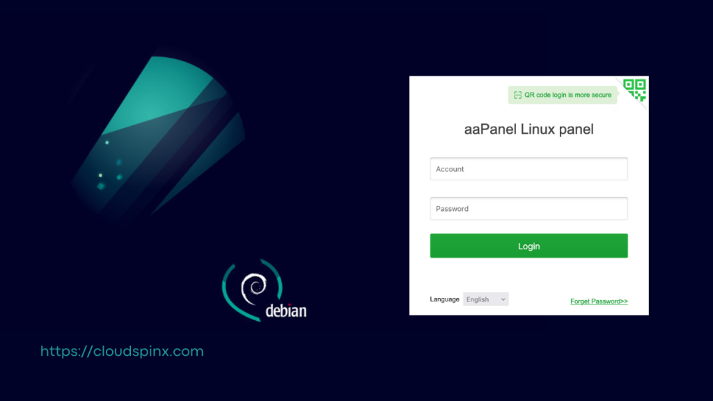 How To Install and Use aaPanel on Debian 12,11,10 - CloudSpinx
