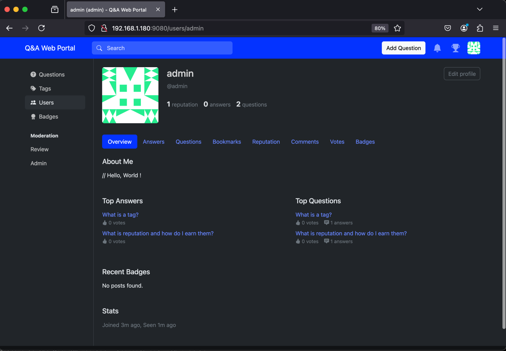 How To Setup Q&A web portal using Answer - CloudSpinx