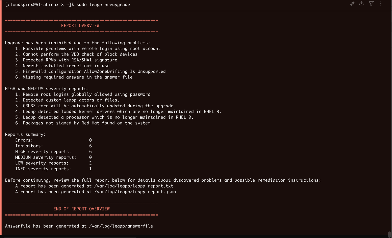 How To Upgrade to AlmaLinux 9 from AlmaLinux 8 - CloudSpinx
