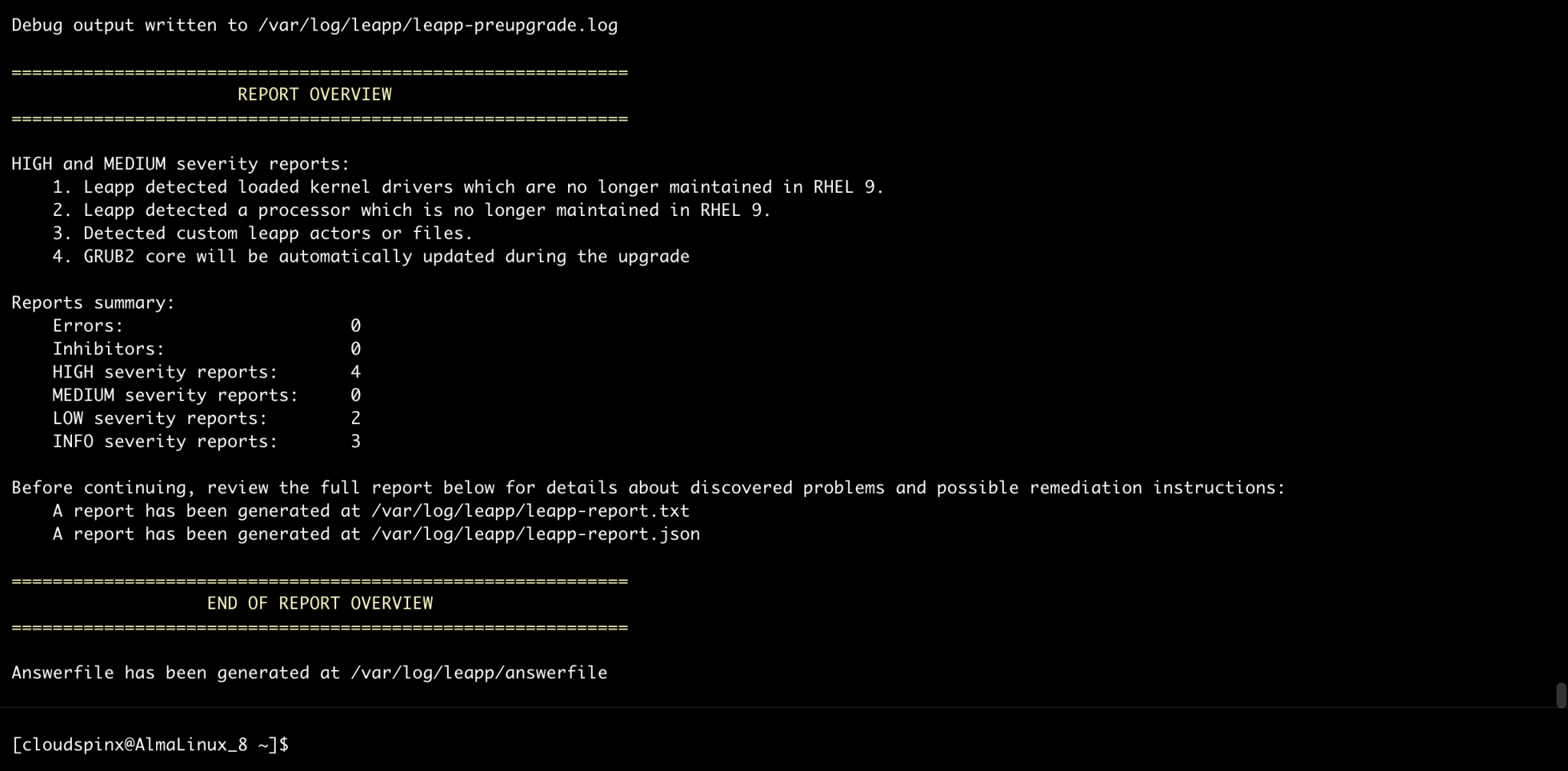 How To Upgrade to AlmaLinux 9 from AlmaLinux 8 - CloudSpinx