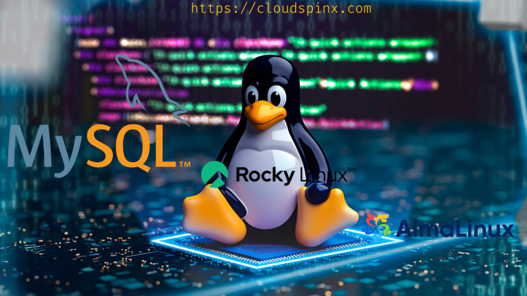Install MySQL 5.7 on Rocky Linux 8 | AlmaLinux 8 - CloudSpinx
