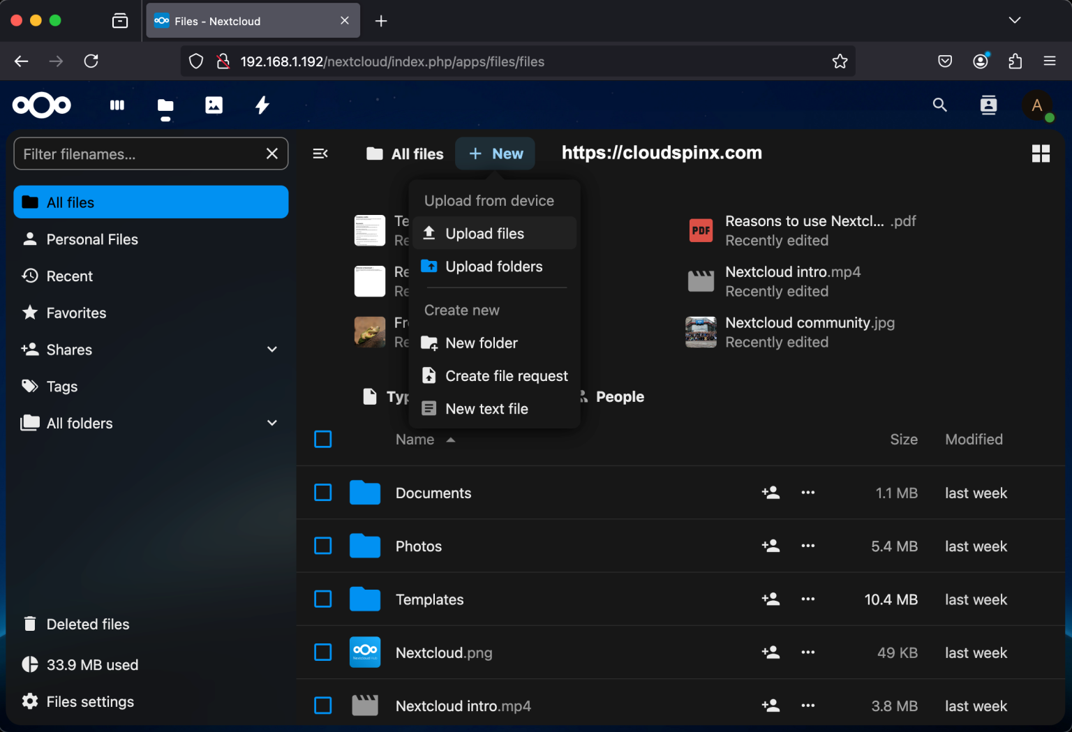 Install Nextcloud on Oracle Linux 9 | AlmaLinux 9 - CloudSpinx