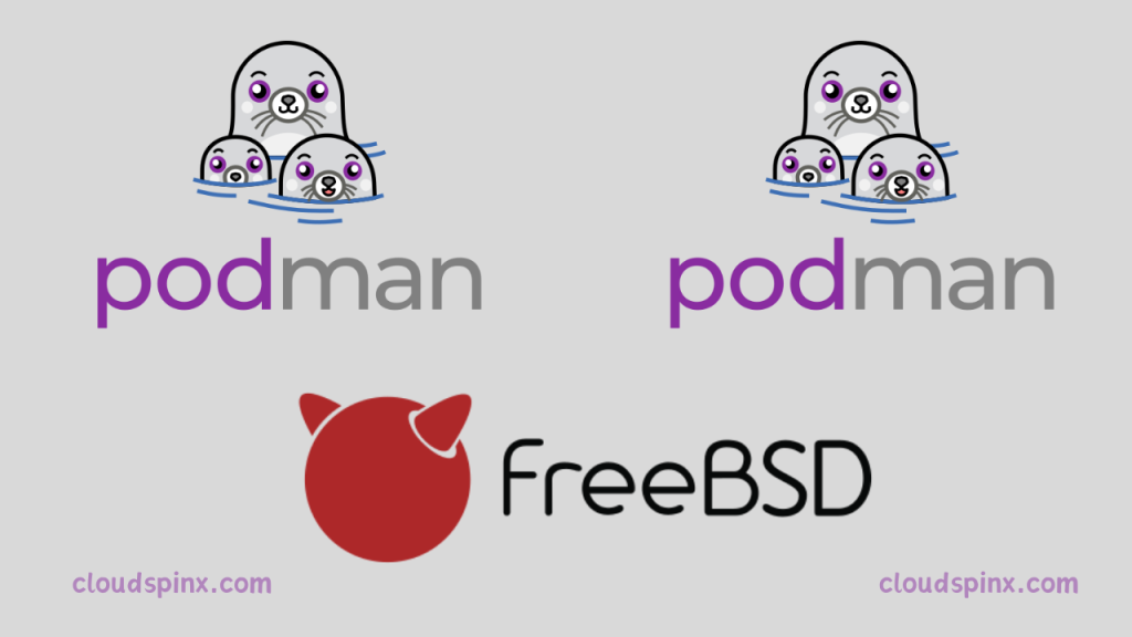 Install Podman and run Containers in FreeBSD 14 - CloudSpinx