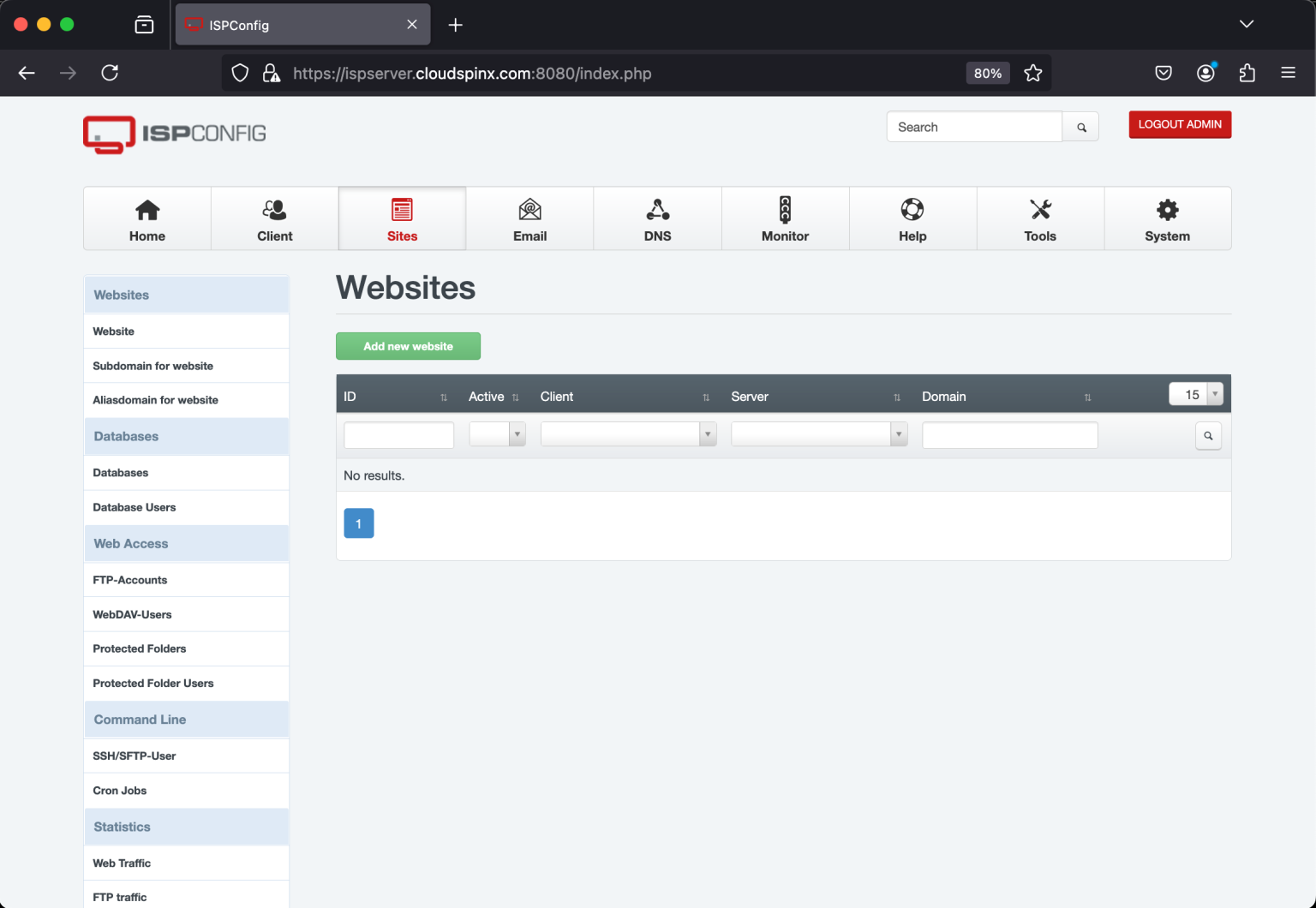 Install and Configure ISPConfig Control Panel on Debian 12 - CloudSpinx