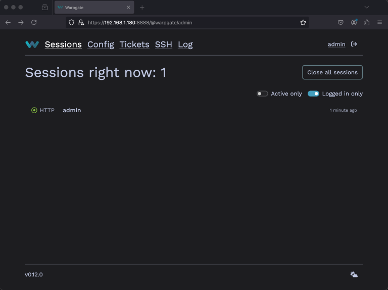 Setup SSH, HTTPS, and MySQL bastion Server using Warpgate - CloudSpinx