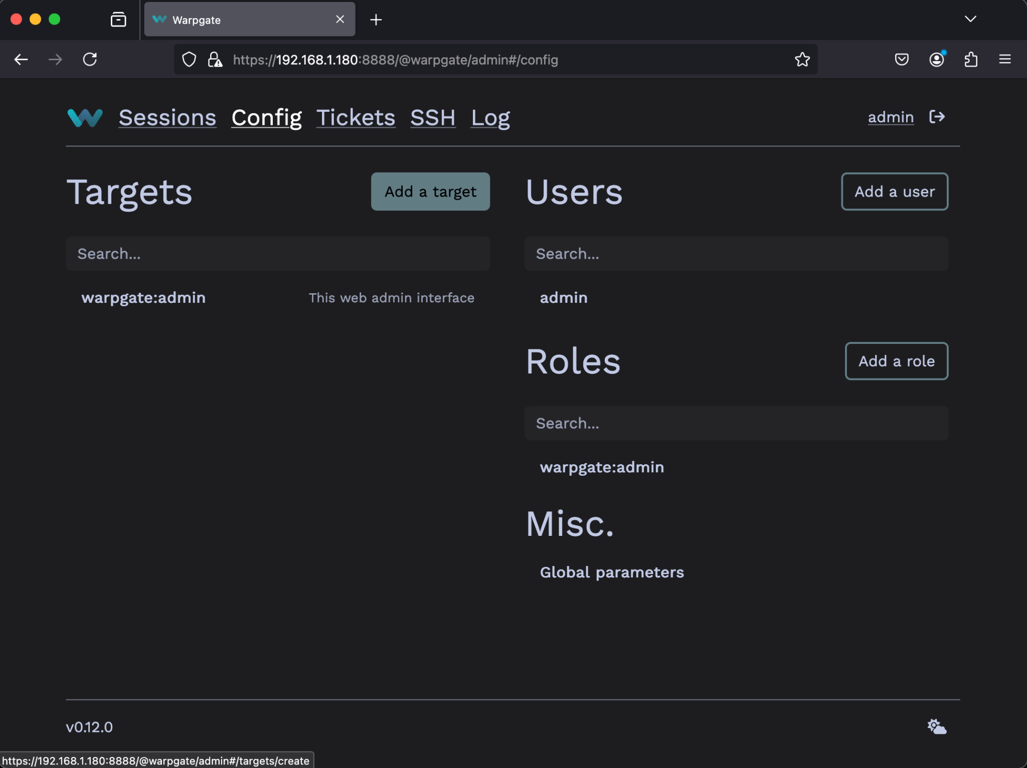 Setup SSH, HTTPS, and MySQL bastion Server using Warpgate - CloudSpinx