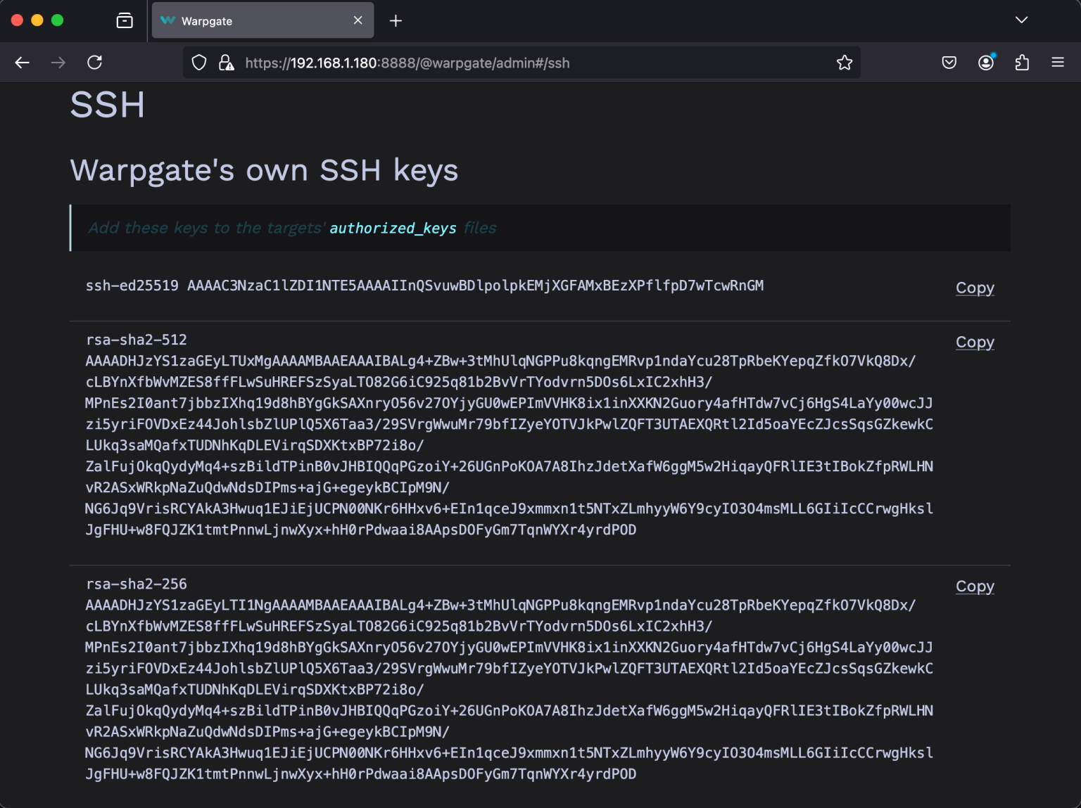 Setup SSH, HTTPS, and MySQL bastion Server using Warpgate - CloudSpinx