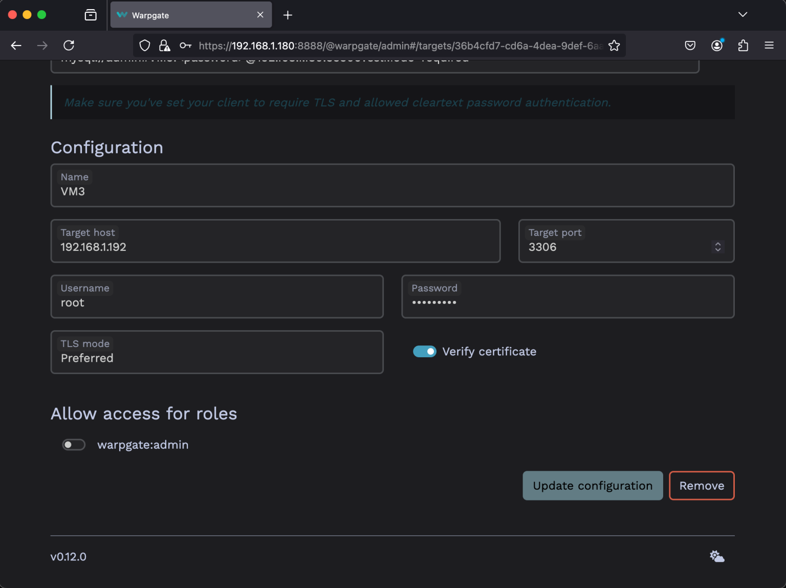 Setup SSH, HTTPS, and MySQL bastion Server using Warpgate - CloudSpinx
