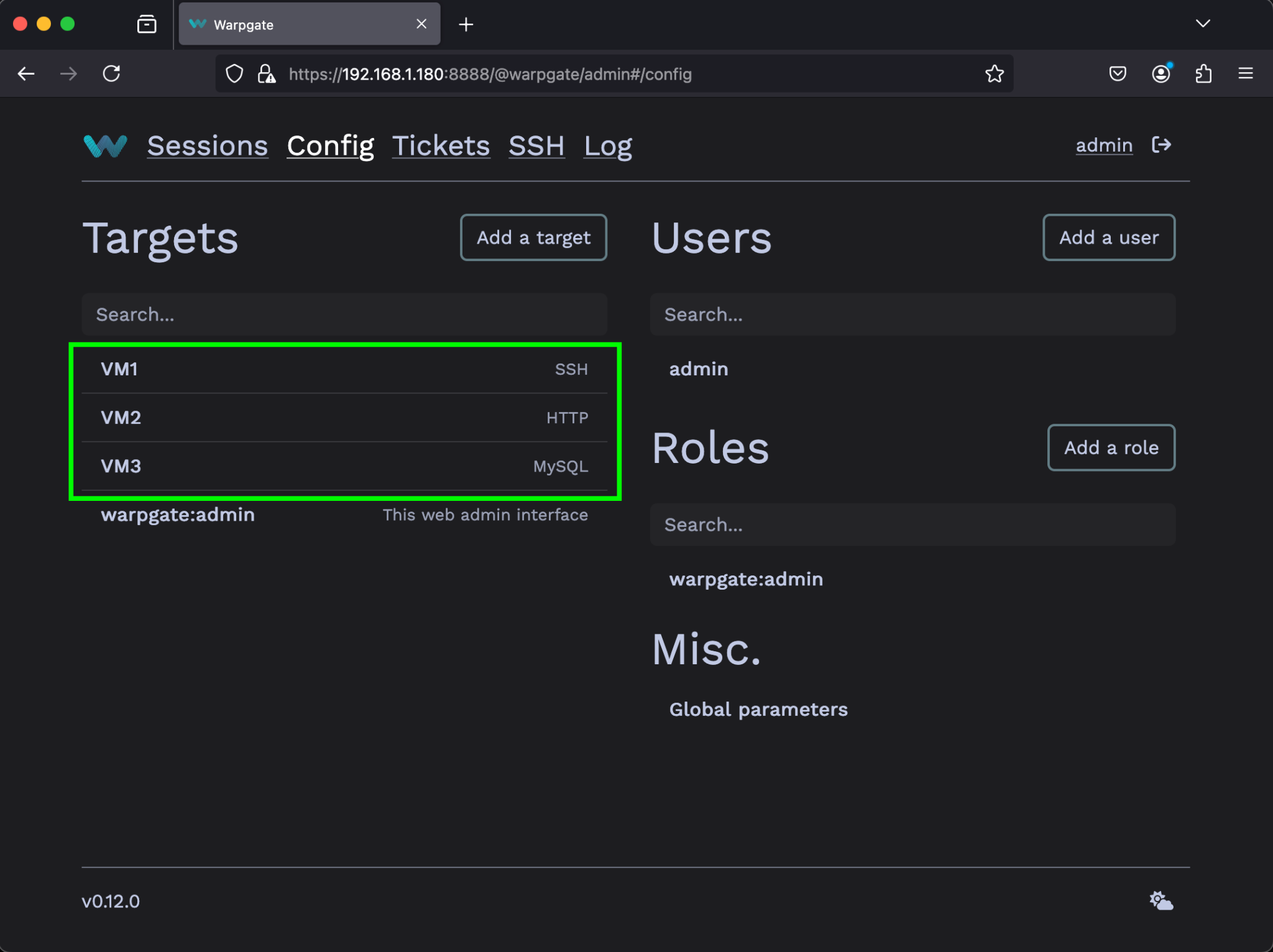 Setup SSH, HTTPS, and MySQL bastion Server using Warpgate - CloudSpinx