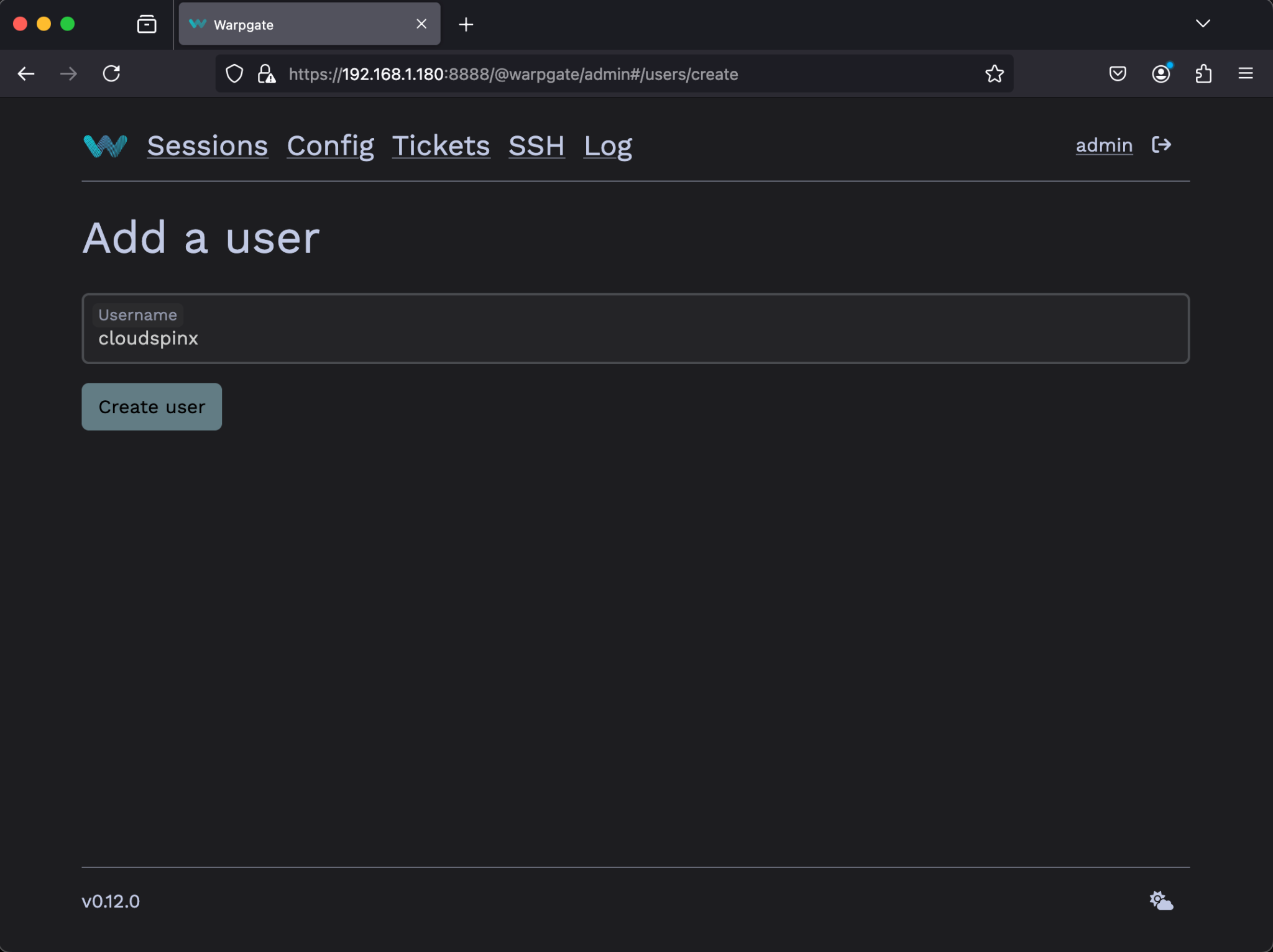 Setup SSH, HTTPS, and MySQL bastion Server using Warpgate - CloudSpinx