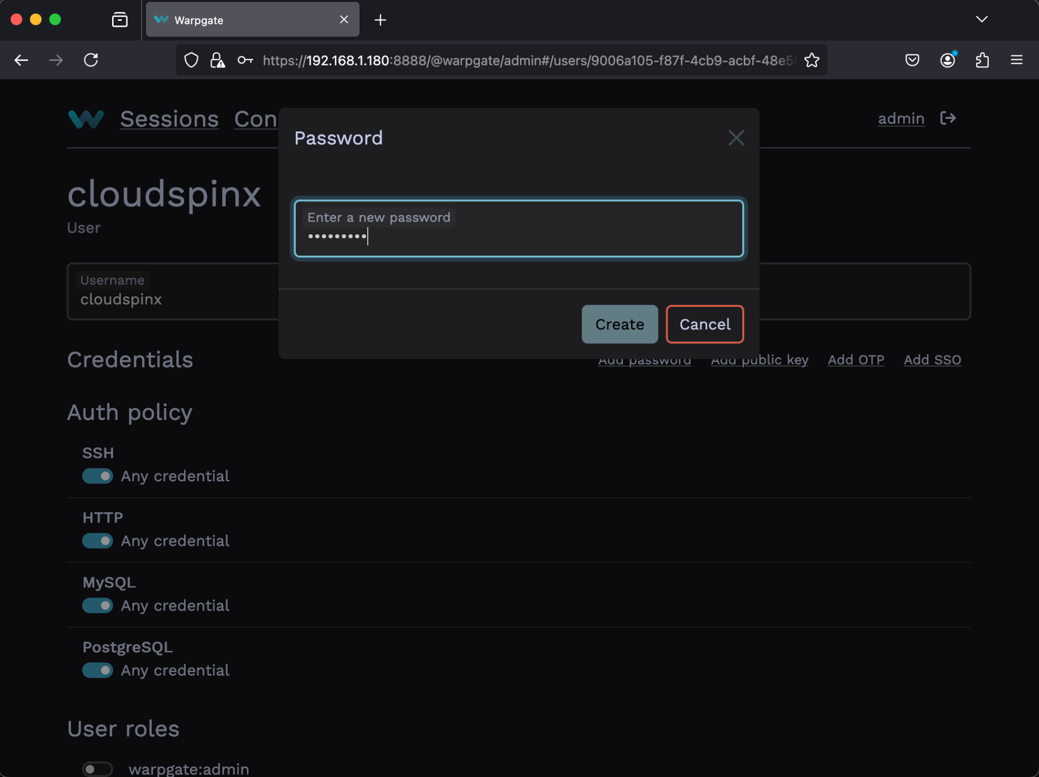 Setup SSH, HTTPS, and MySQL bastion Server using Warpgate - CloudSpinx