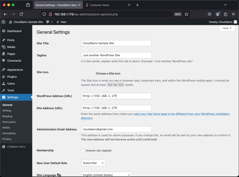Install WordPress with Nginx on Ubuntu 24.04|22.04 - CloudSpinx