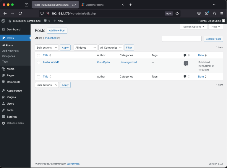 Install Wordpress With Nginx On Ubuntu 24042204 Cloudspinx