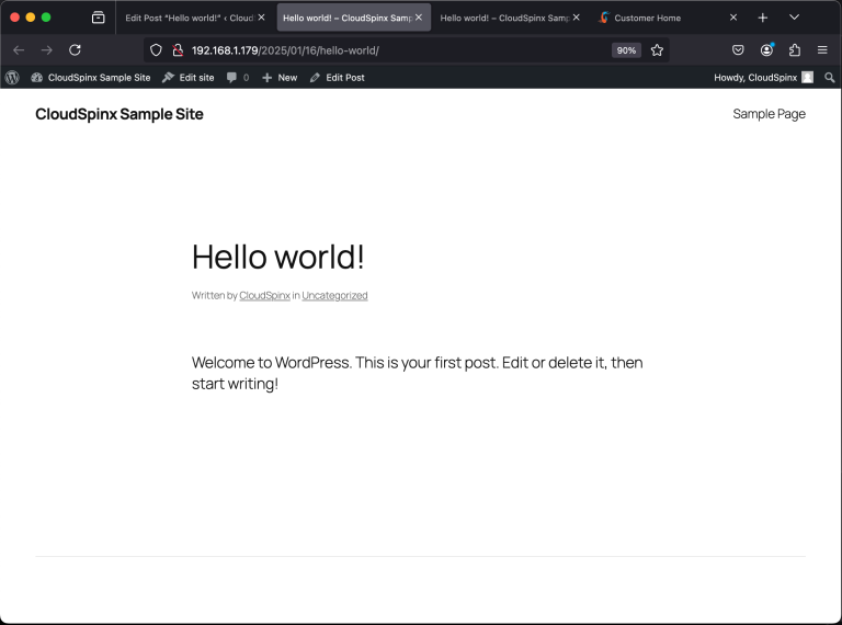 Install Wordpress With Nginx On Ubuntu 24042204 Cloudspinx