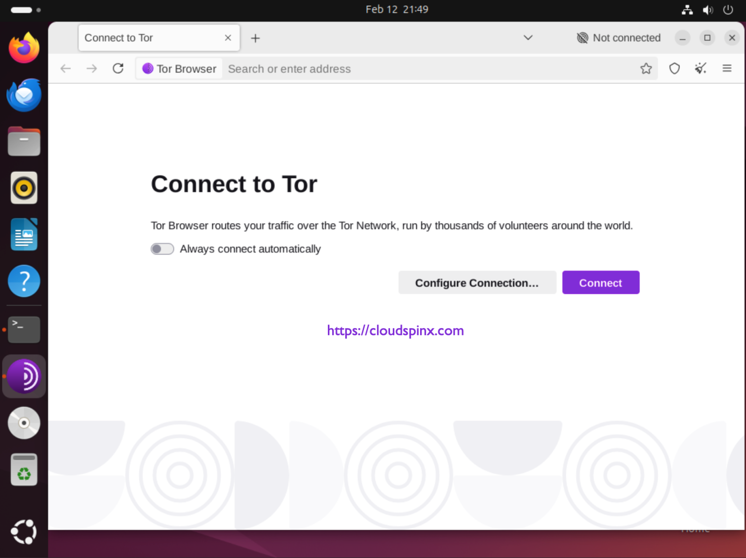 How To Install Tor Browser on Ubuntu 24.04 - CloudSpinx
