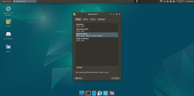How To Install XFCE Desktop on Debian Linux - CloudSpinx