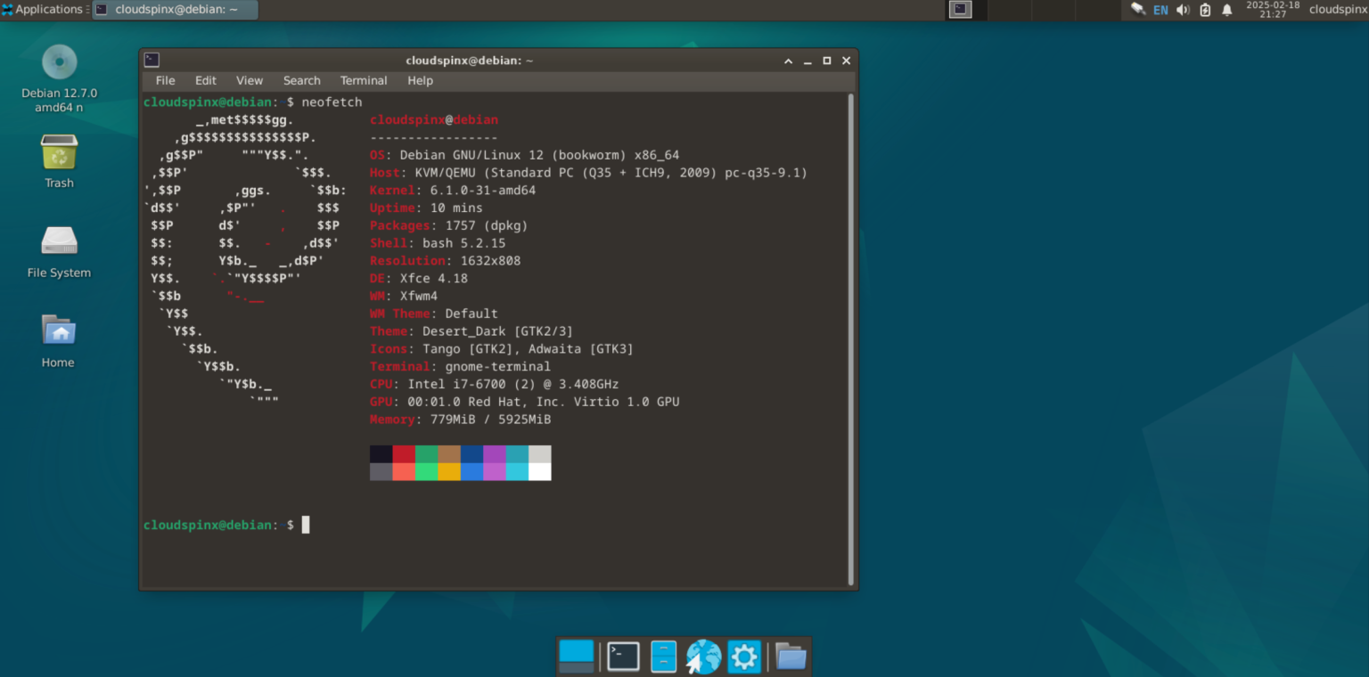 How To Install XFCE Desktop on Debian Linux - CloudSpinx