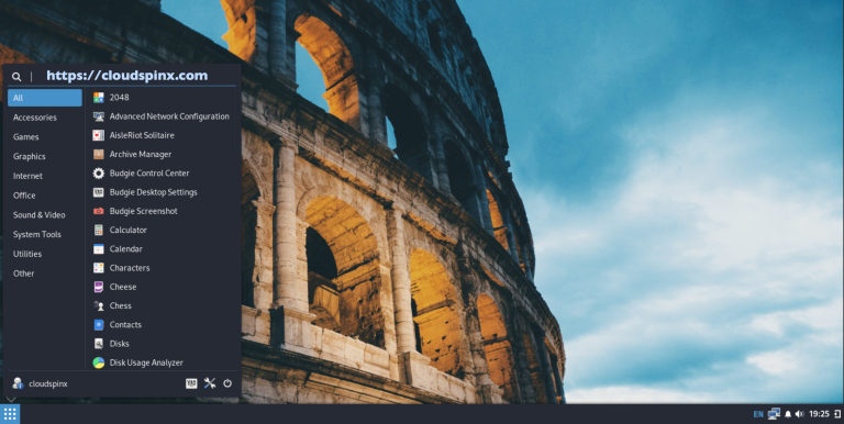 Install Budgie Desktop Environment on Debian - CloudSpinx