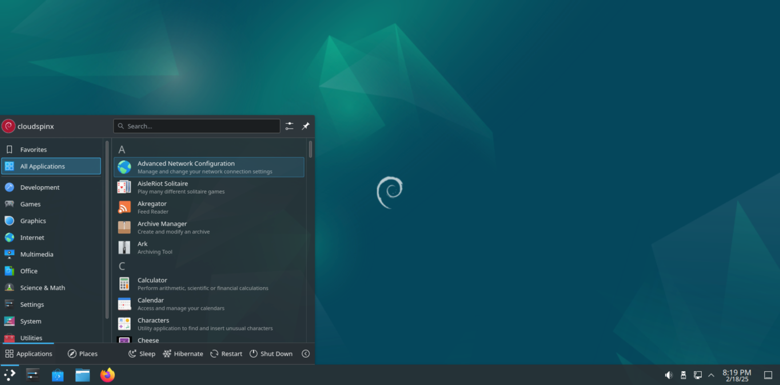 Install KDE Plasma Desktop Environment on Debian 12 (Bookworm) - CloudSpinx