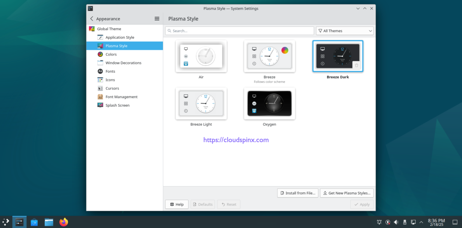 Install KDE Plasma Desktop Environment on Debian 12 (Bookworm) - CloudSpinx