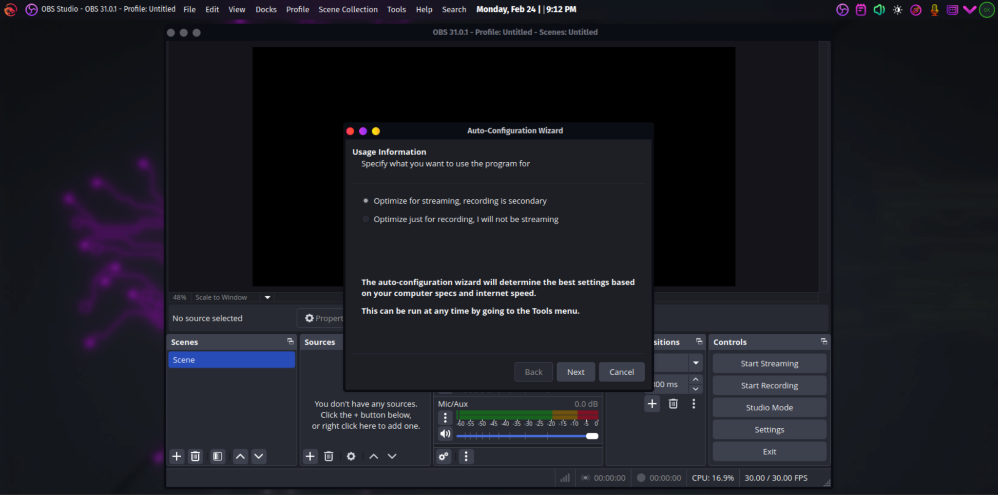 Install OBS Studio on Arch | Manjaro | Garuda Linux - CloudSpinx