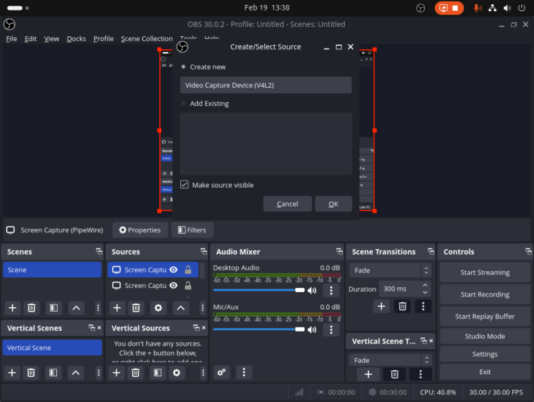 Install OBS Studio on Ubuntu 24.04 | Debian 12 - CloudSpinx