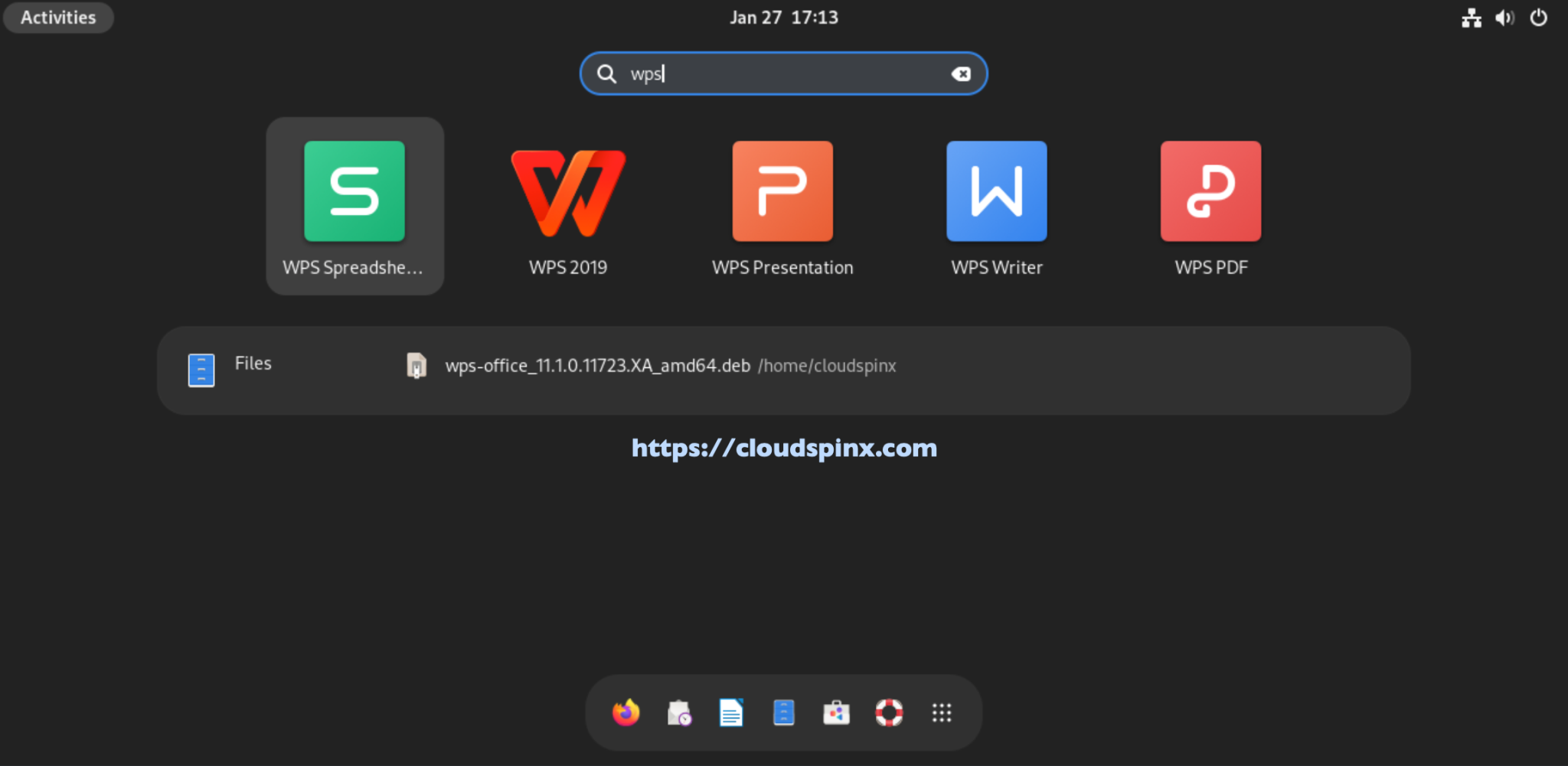 Install WPS Office Suite on Debian 12 | 11 | 10 - CloudSpinx