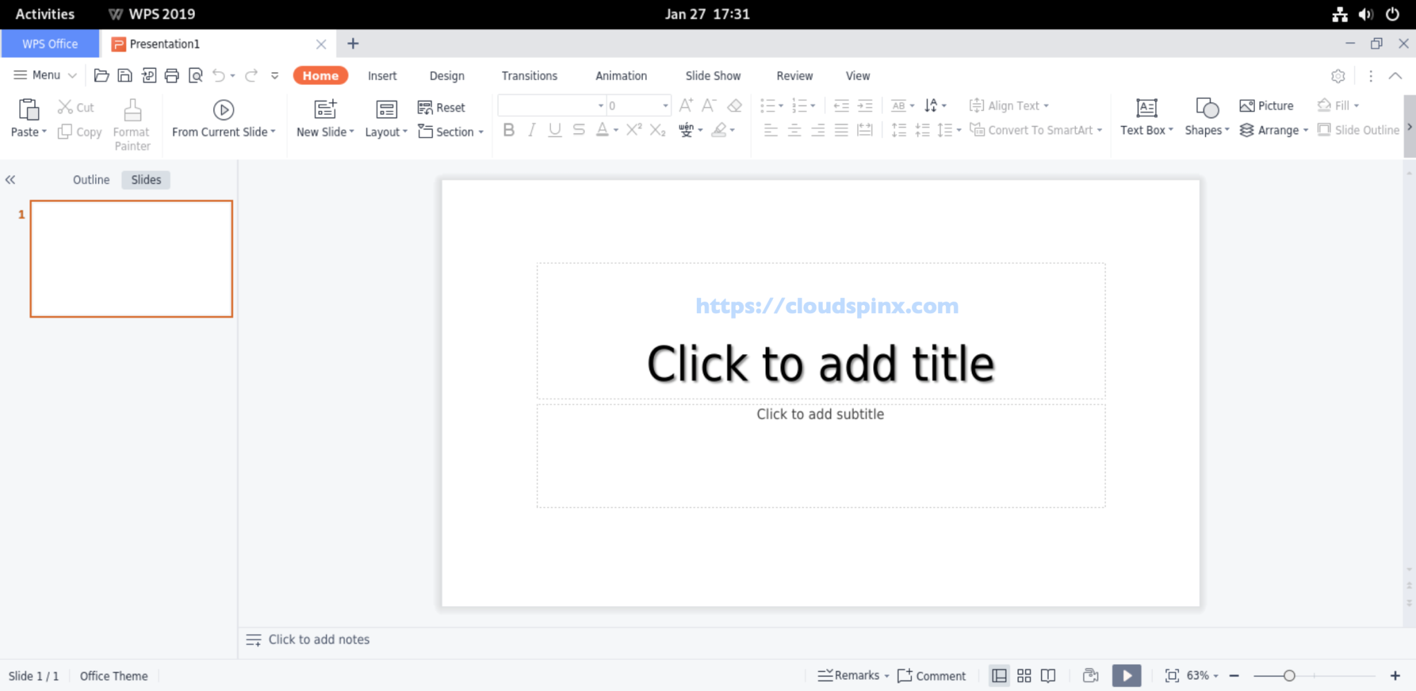 Install WPS Office Suite on Debian 12 | 11 | 10 - CloudSpinx