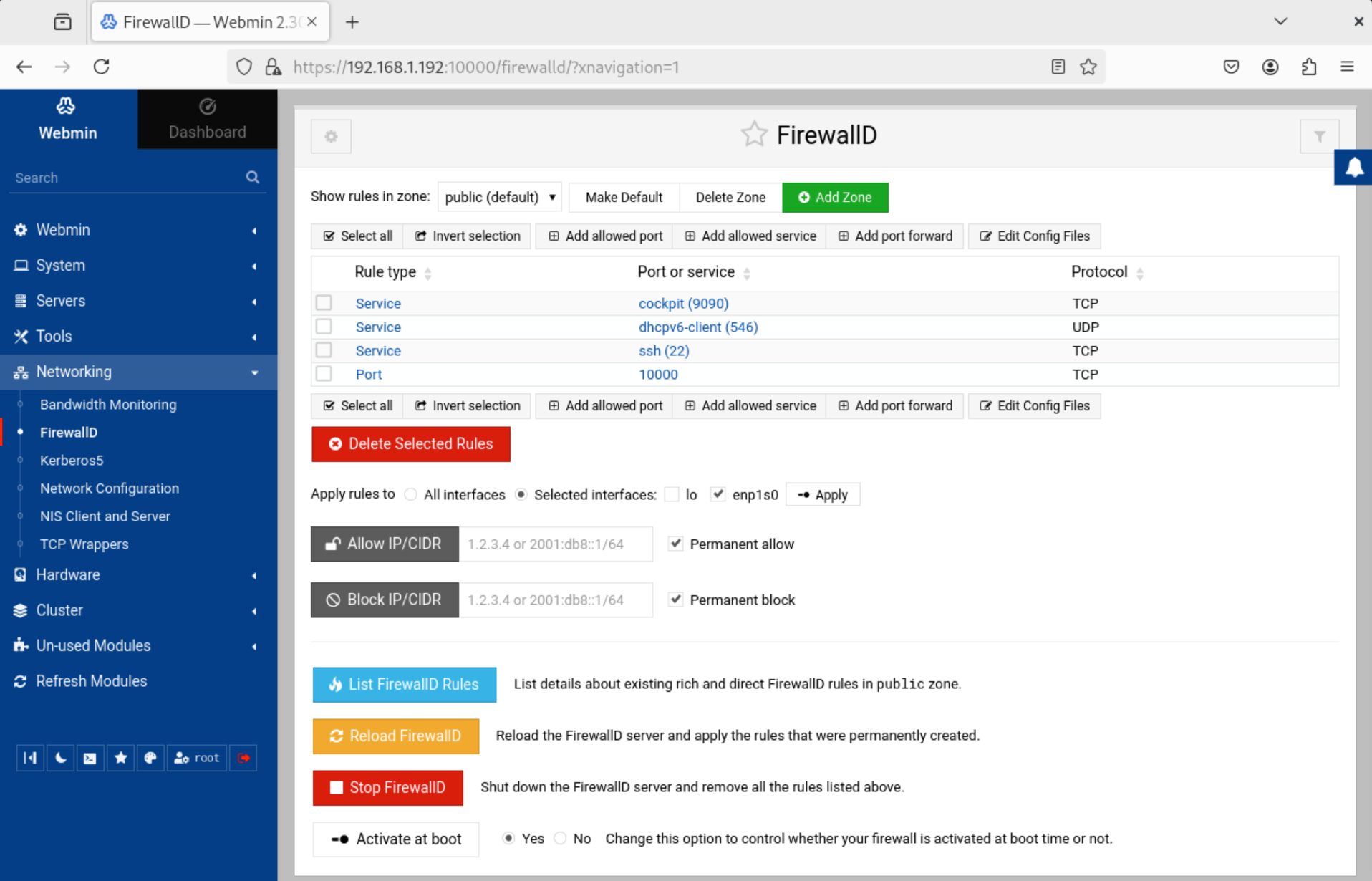 Install Webmin on AlmaLinux 9 or Oracle Linux 9 - CloudSpinx