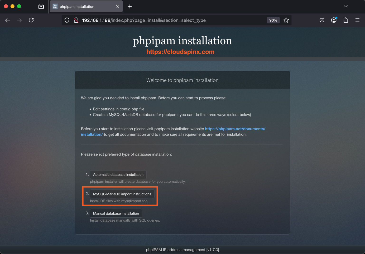 Install And Configure Phpipam On Debian 12 Debian 11 Cloudspinx