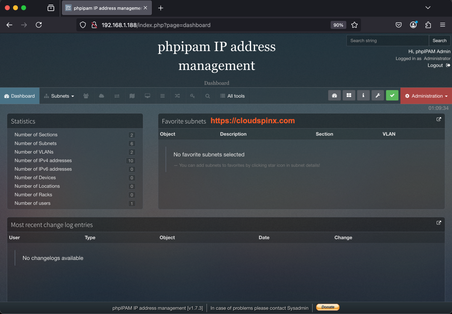 Install and Configure phpIPAM on Debian 12 | Debian 11 - CloudSpinx