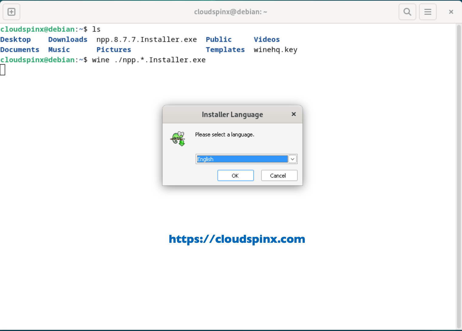 Install and Use Wine 10.x on Debian 12 (Bookworm) - CloudSpinx