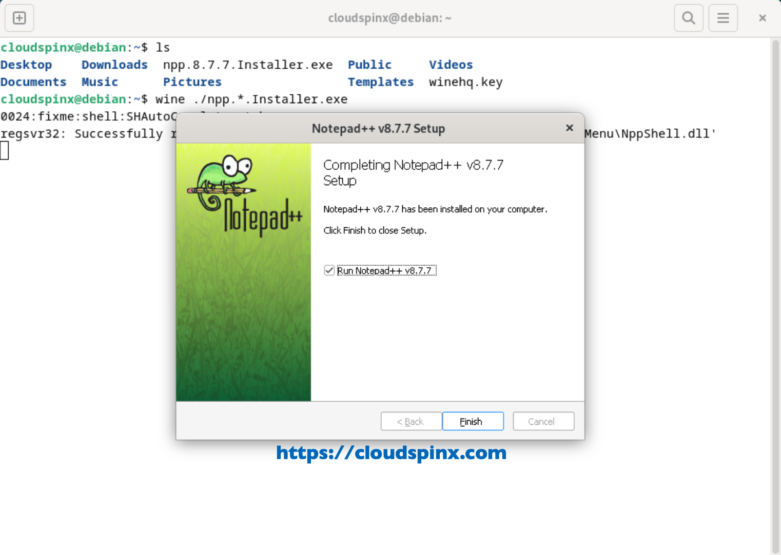 Install and Use Wine 10.x on Debian 12 (Bookworm) - CloudSpinx