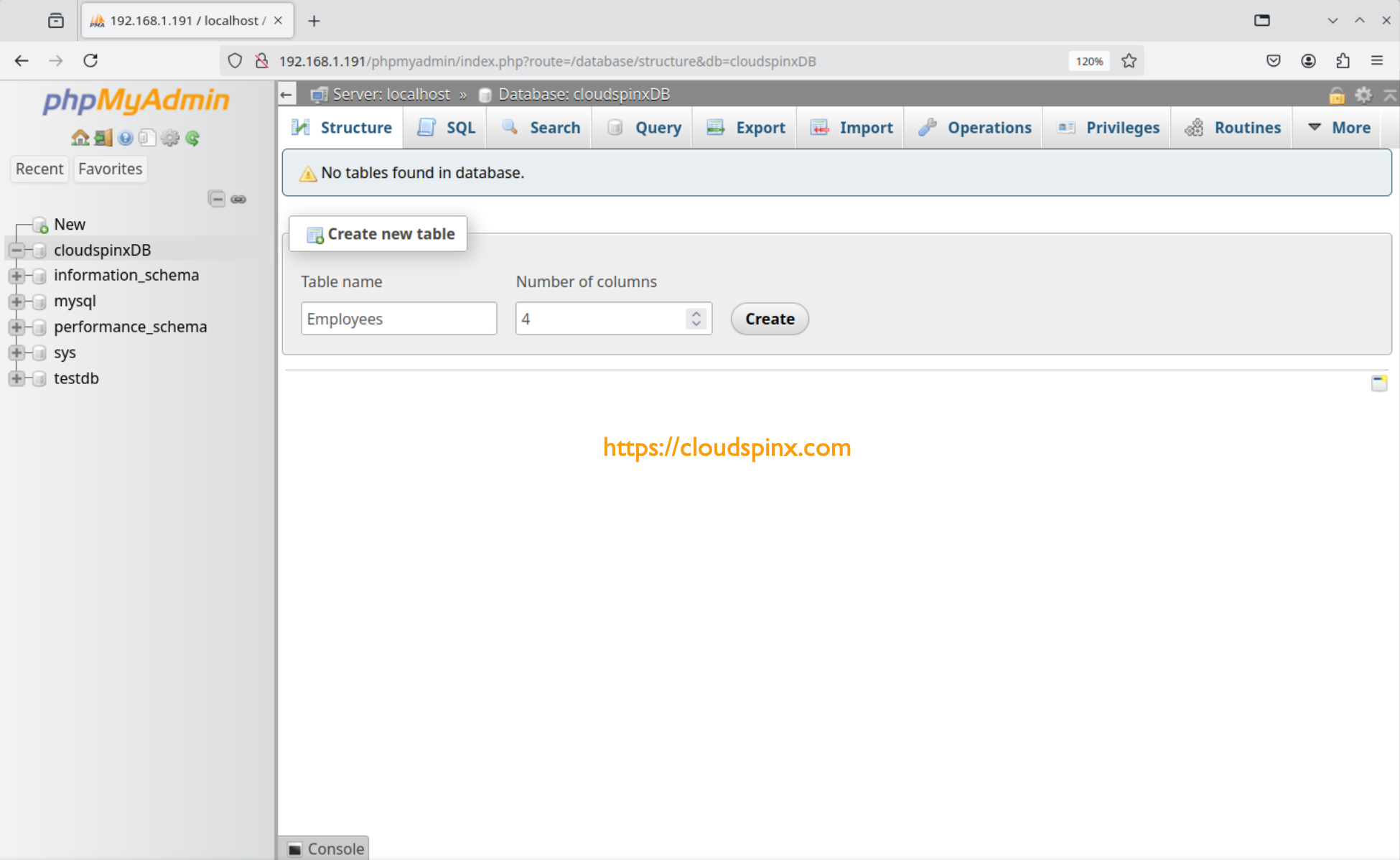 Install phpMyAdmin on Arch | Manjaro | Garuda Linux - CloudSpinx